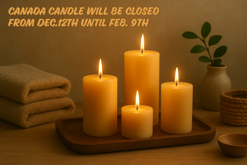 Beeswax Candles Hand made using 100% Pure Canadian Beeswax